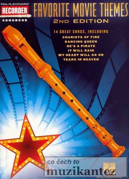 RECORDER Songbook - FAVORITE MOVIE THEMES | Zobcová flétna | muzikant ...