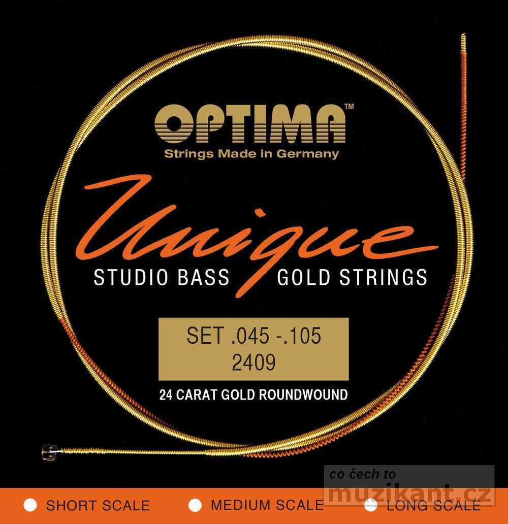 Optima Optima Strings For Electric Bass Unique studio golden strings | Orchestr | muzikant.cz Eshop